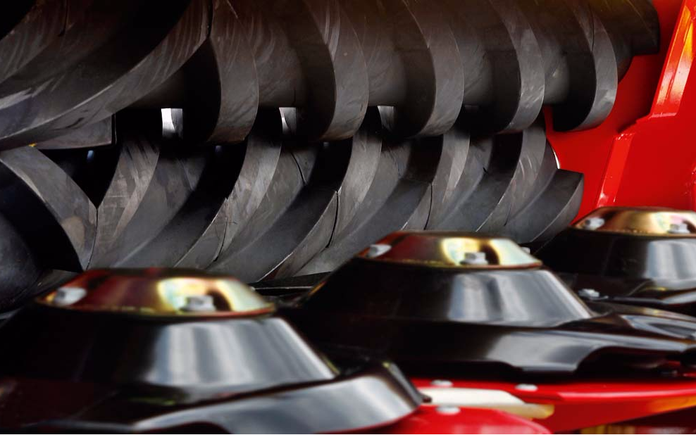 Skårlægning med fella 3060 m. rulle crimper - woodland agro