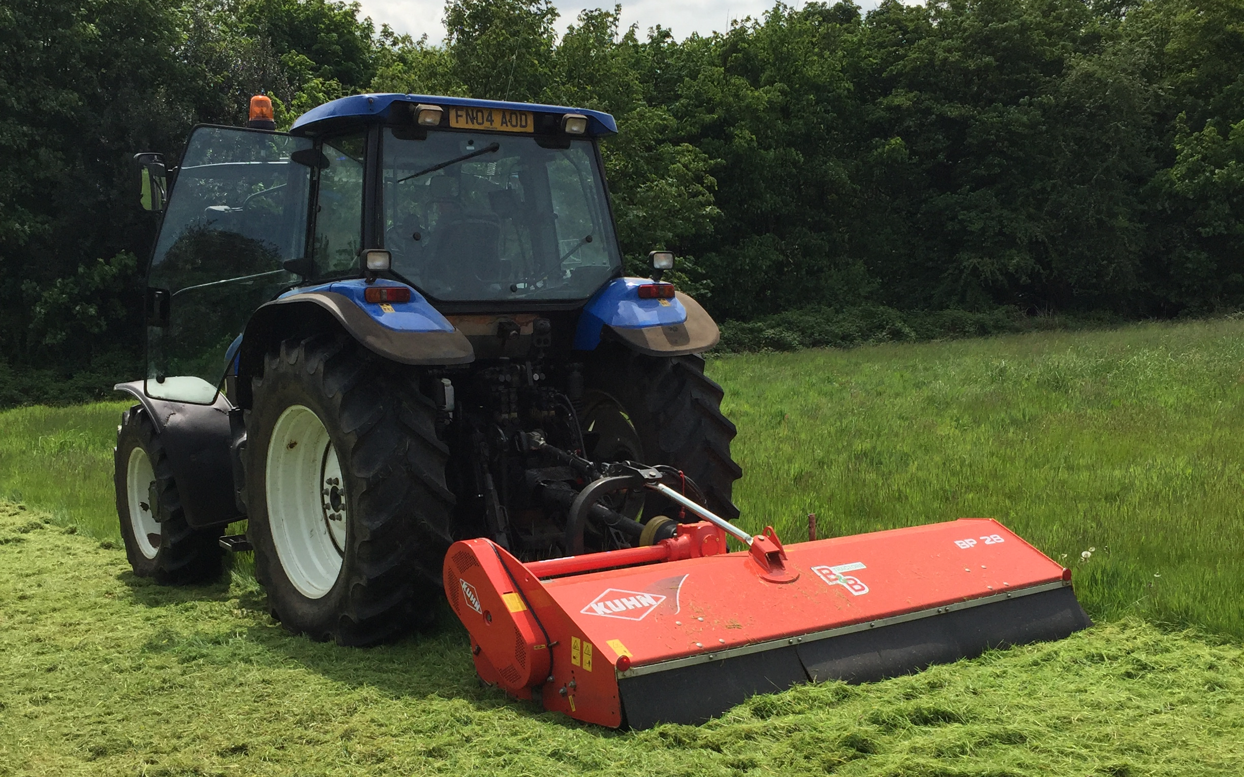 Flail topping - Clark Farms