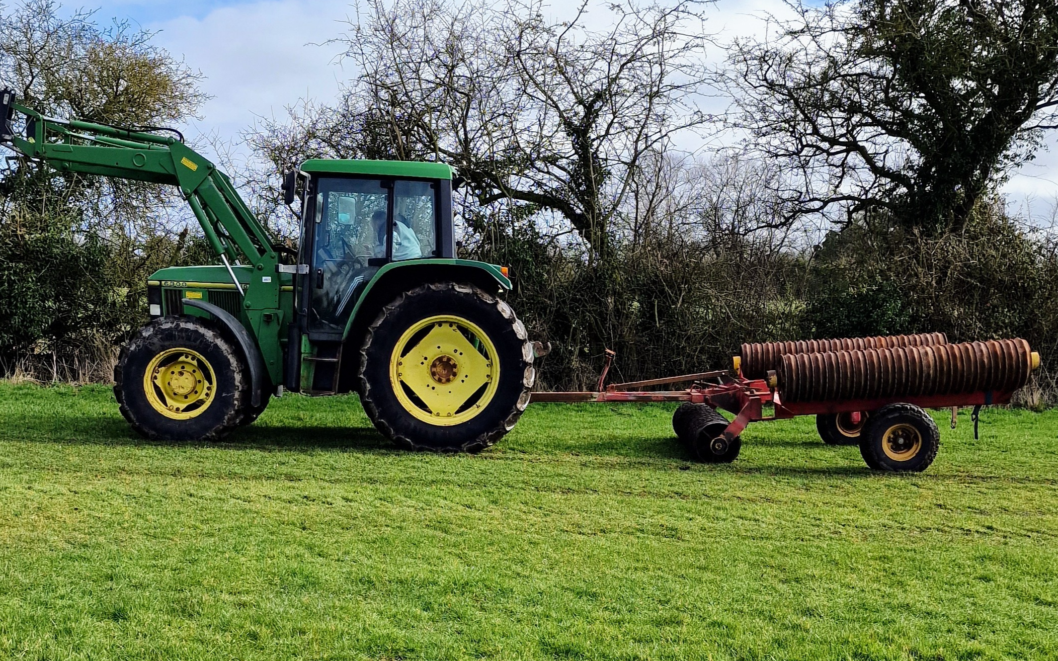 Rolling and cultivation work - DS Tractor Services
